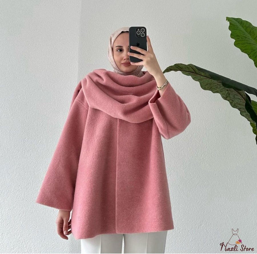 جكيت جوخ مع سكارف